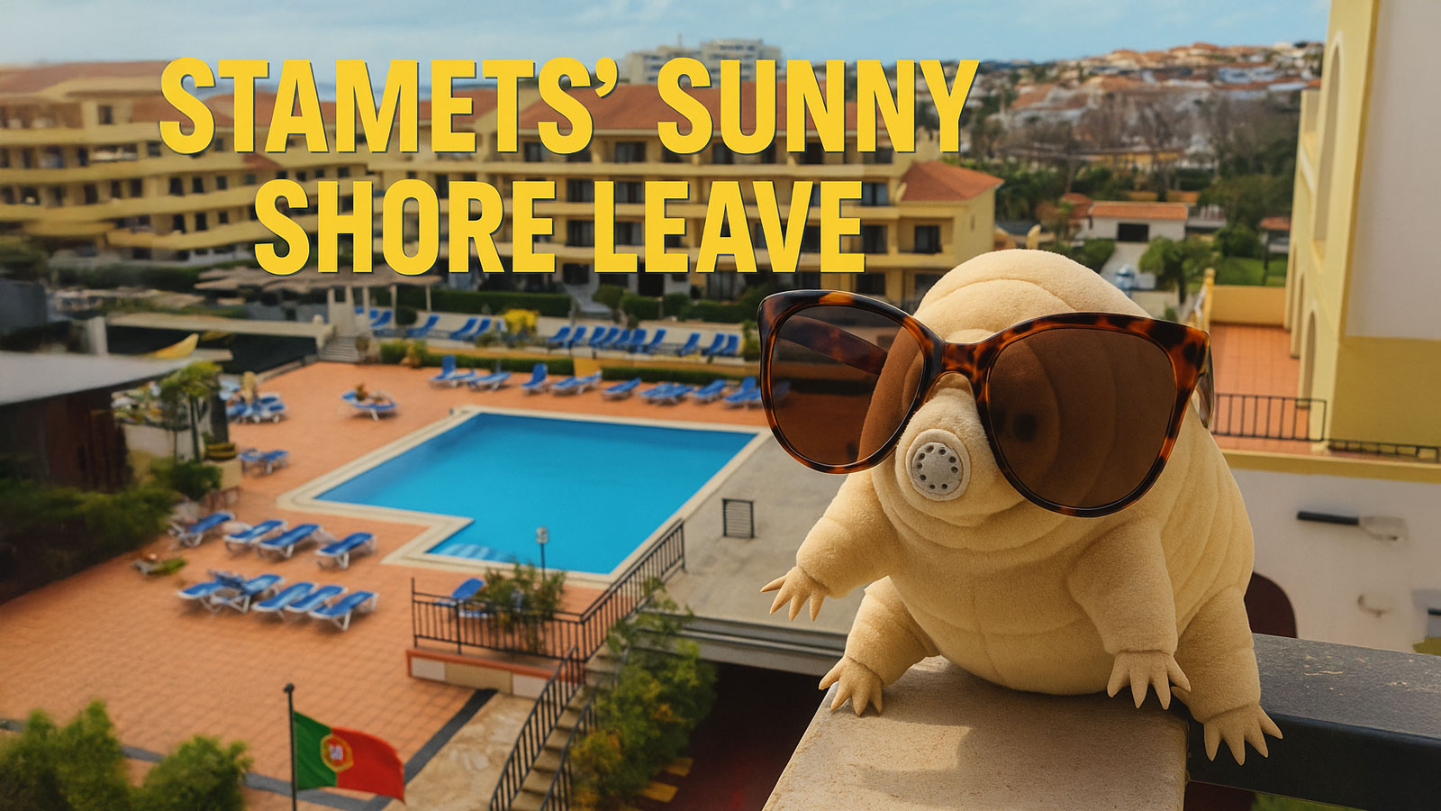 Stamets’ Sunny Shore Leave - STARFLEET PetFleet